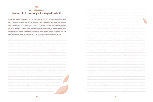 Affirmations for Black Women: A Journal by Oludara Adeeyo: Hardcover ...
