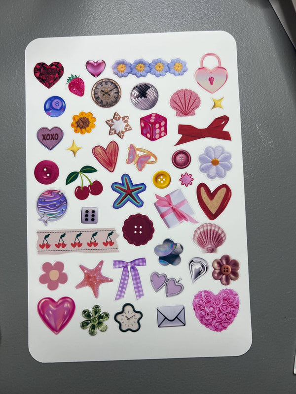 Pretty Little Things Trinketcore Sticker Sheet - El Cholo's Kid
